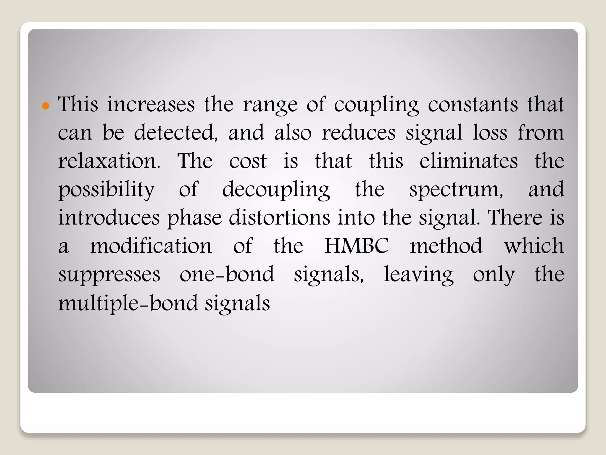 Two dimensional nmr | PPTX