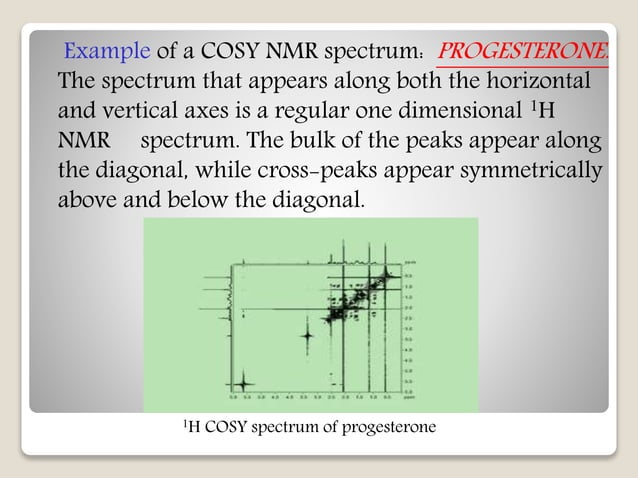 Two dimensional nmr | PPTX