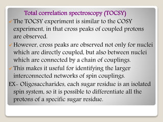 Two dimensional nmr | PPTX
