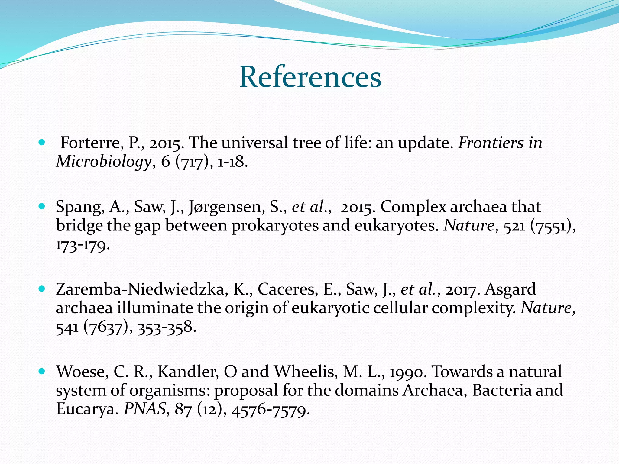 The Phylogenetic Tree of Life: a Two Domain System? | PPTX