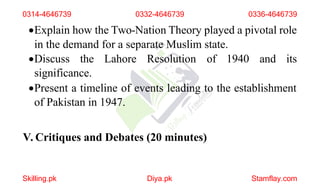 Two-Nation Theory and Its Significance_1.pptx | Islam | Religion ...