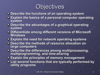 Two Operating Systems | PPT