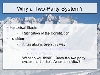 Two party system | PPT