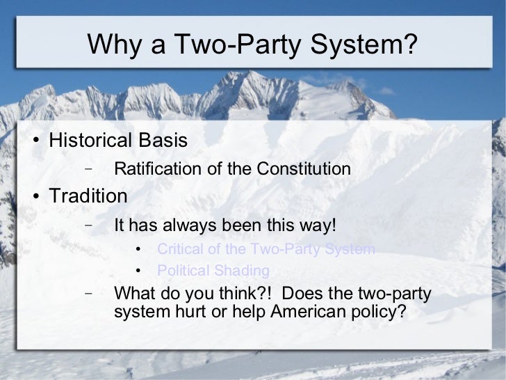 Two party system
