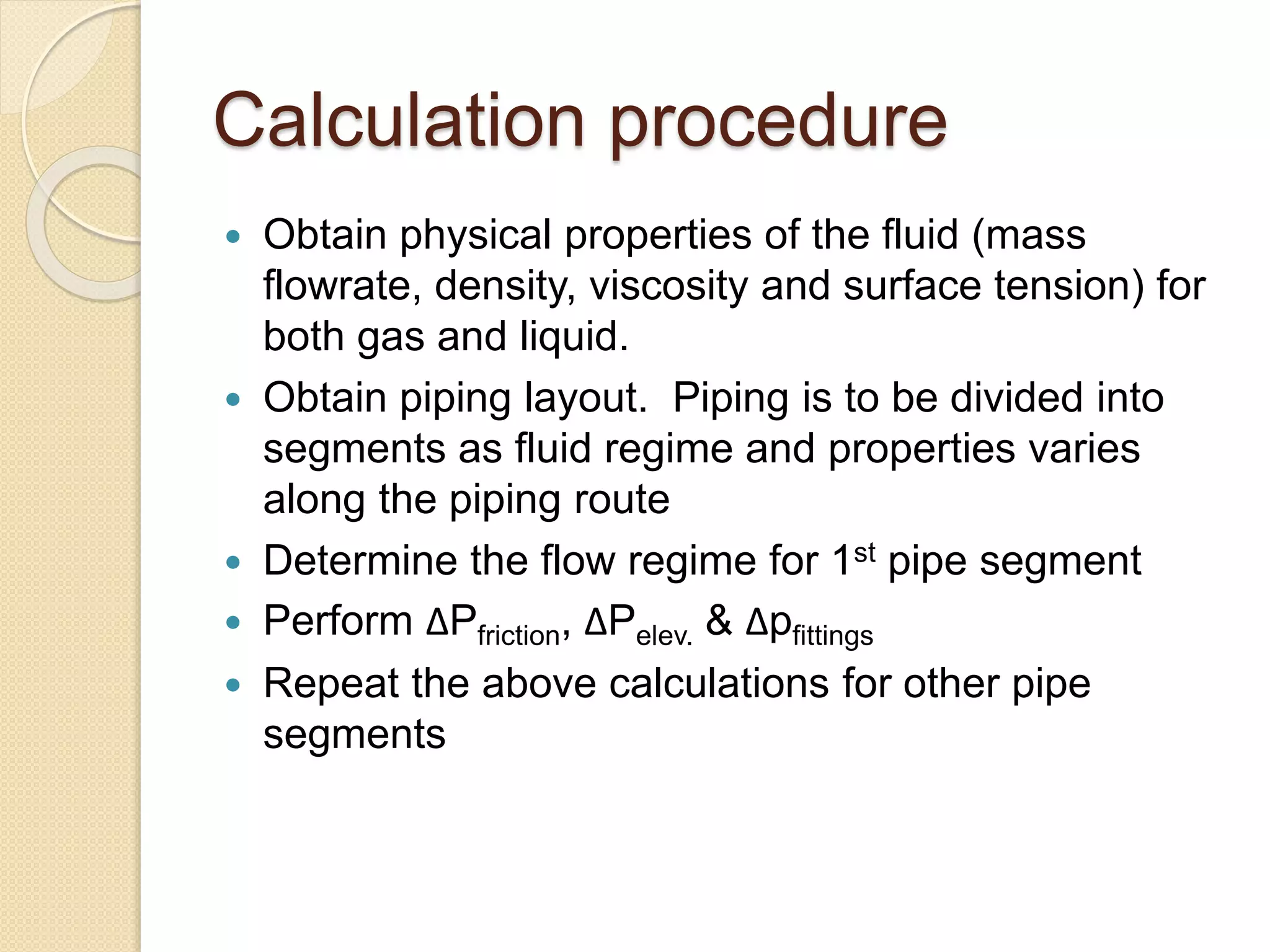 Two-phase fluid flow: Guideline to Pipe Sizing for Two-Phase (Liquid ...