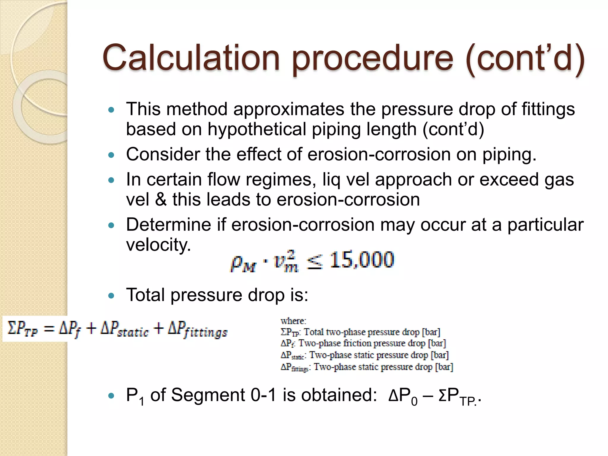 Two-phase fluid flow: Guideline to Pipe Sizing for Two-Phase (Liquid ...