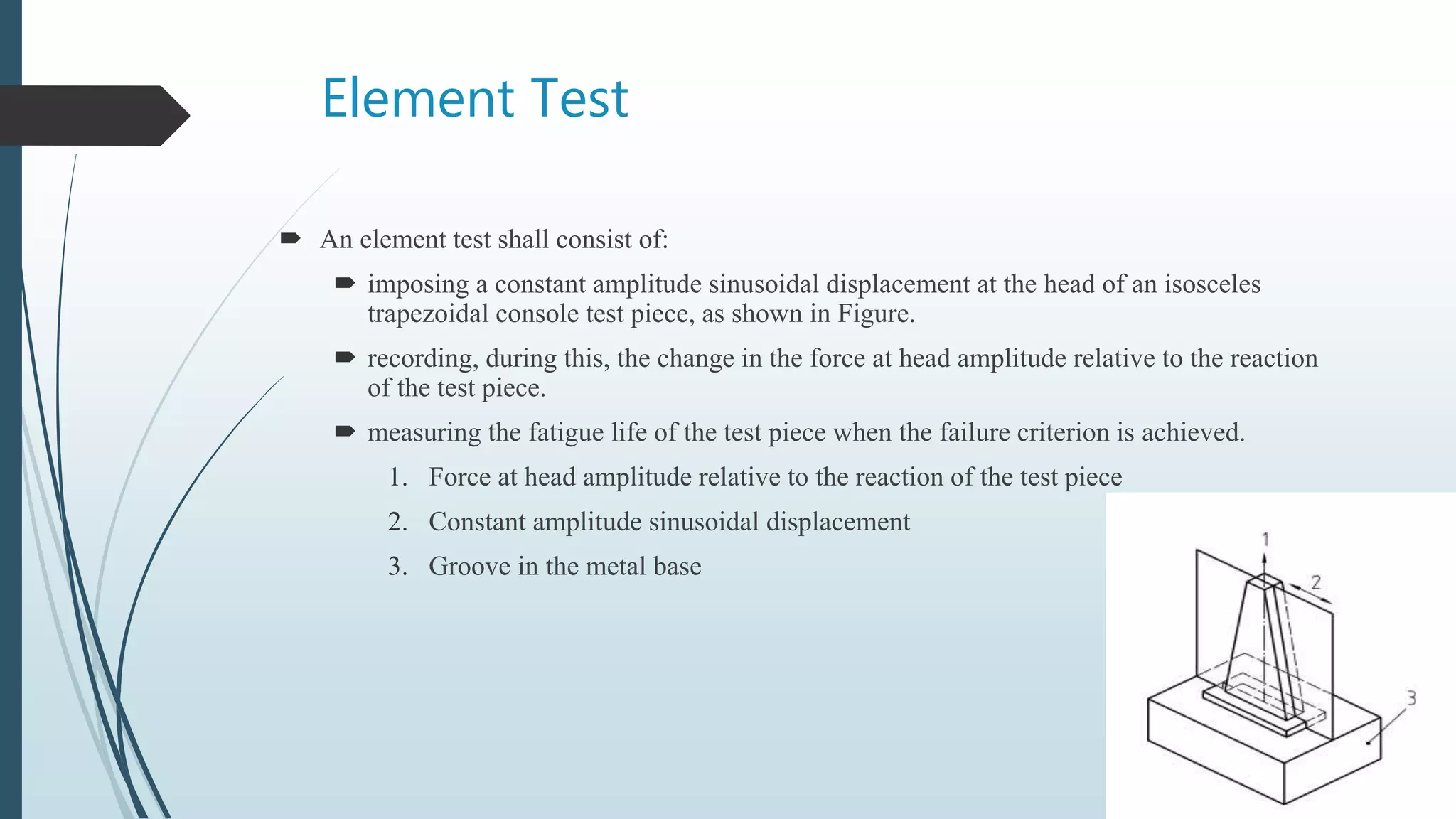 Two point bending test on trapezoidal specimens | PPTX