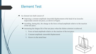 Two point bending test on trapezoidal specimens | PPTX