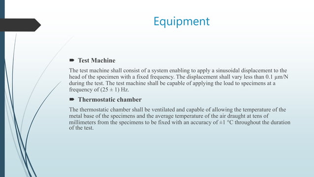 Two point bending test on trapezoidal specimens | PPTX
