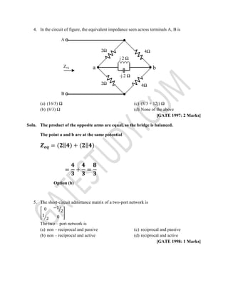 Two port-networks | PDF