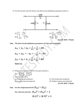 Two port-networks | PDF