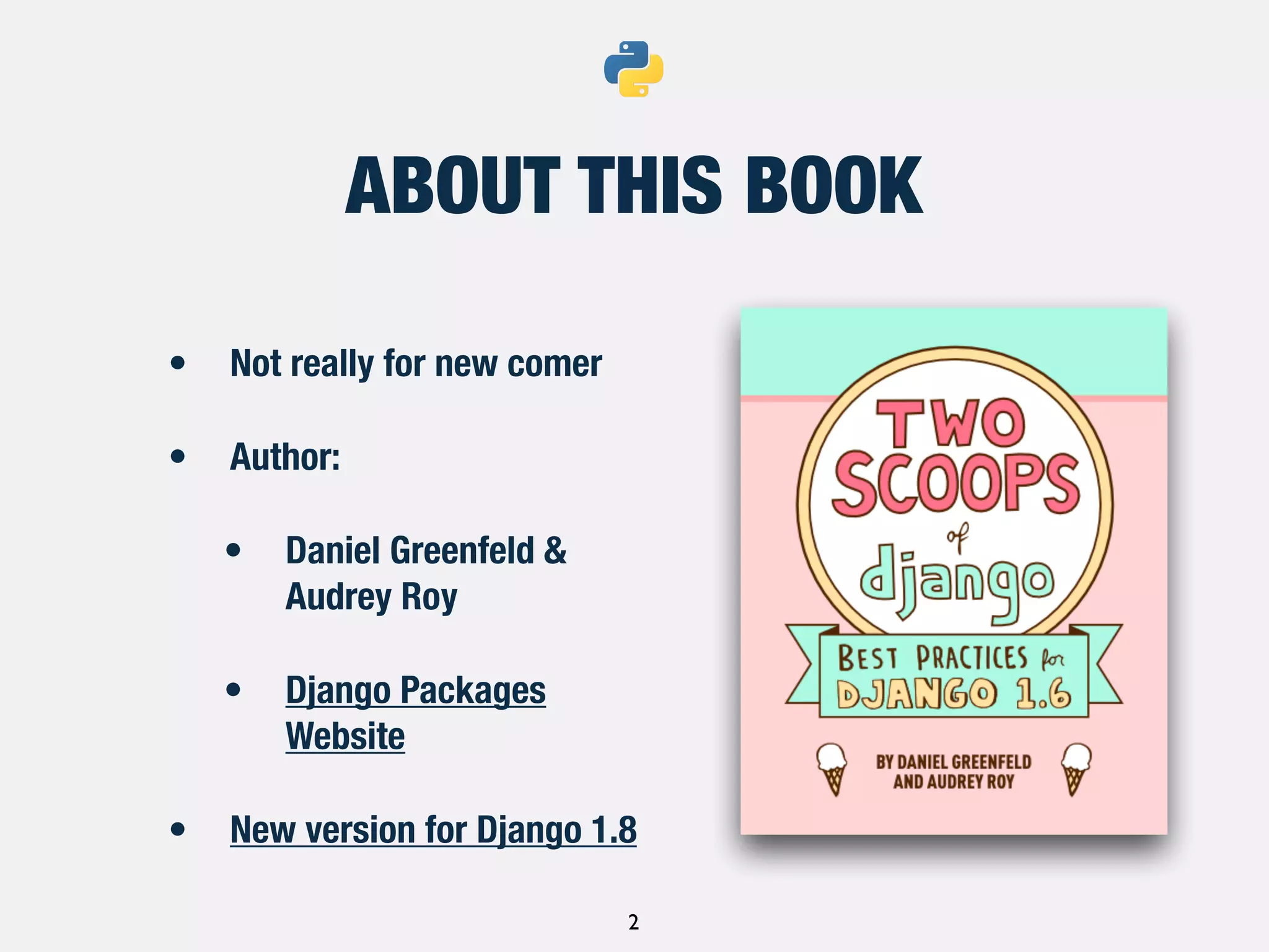 Two scoops of Django - Deployment | PPT