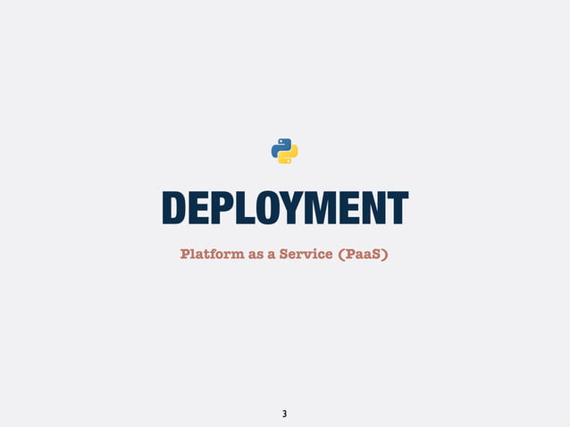 Two scoops of Django - Deployment | PPT