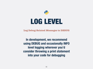 Django best practices for logging and signals | PDF