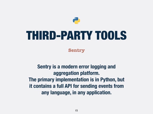 Django best practices for logging and signals | PPT