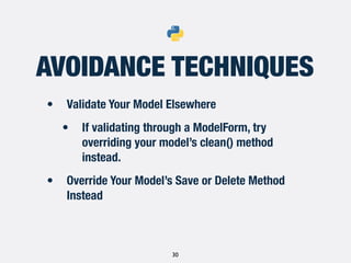 Django best practices for logging and signals | PDF