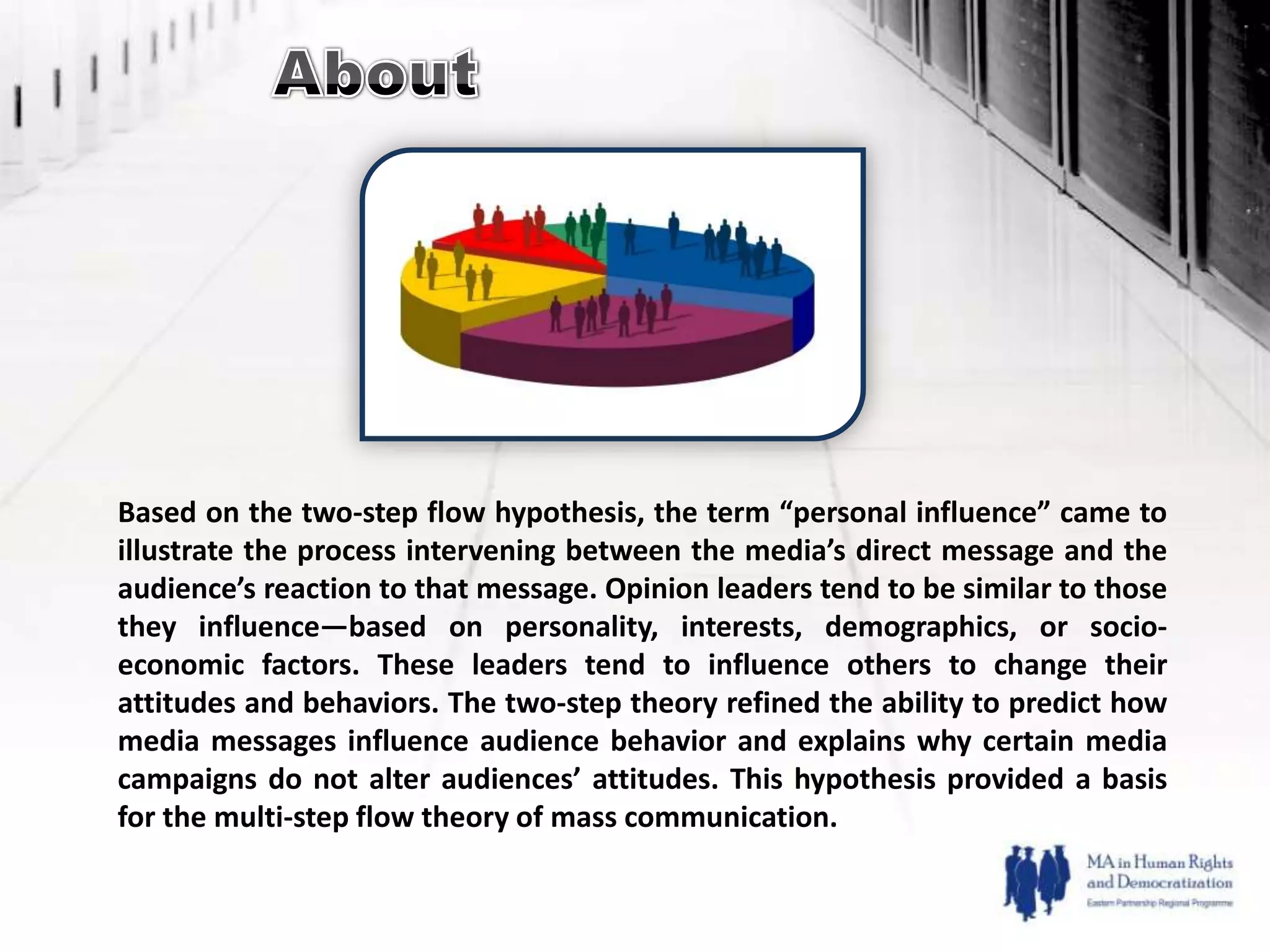 Two step flow of communication | PPTX