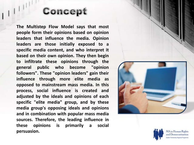 Two step flow of communication | PPTX