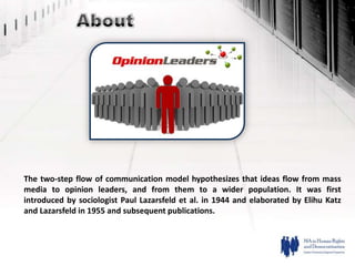 Two step flow of communication | PPT