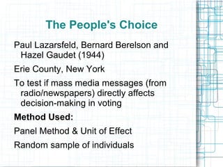 The Two-Step Flow Of Communication | PPT