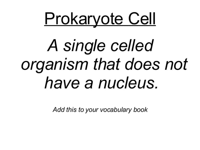 Two Types Of Cells - Eukaryotic and Prokaryotic Cells | PPT ...