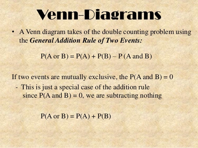 Two way tables & venn diagrams
