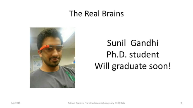 Two Algorithms for Weakly Supervised Denoising of EEG Data | PPT