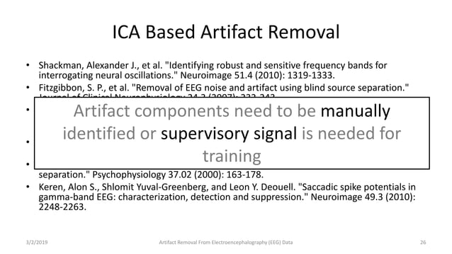 Two Algorithms for Weakly Supervised Denoising of EEG Data | PPT