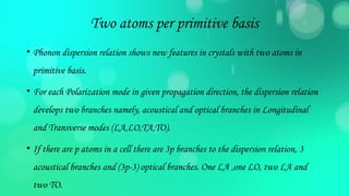 Two atoms per primitive basis and propagation modes.pptx