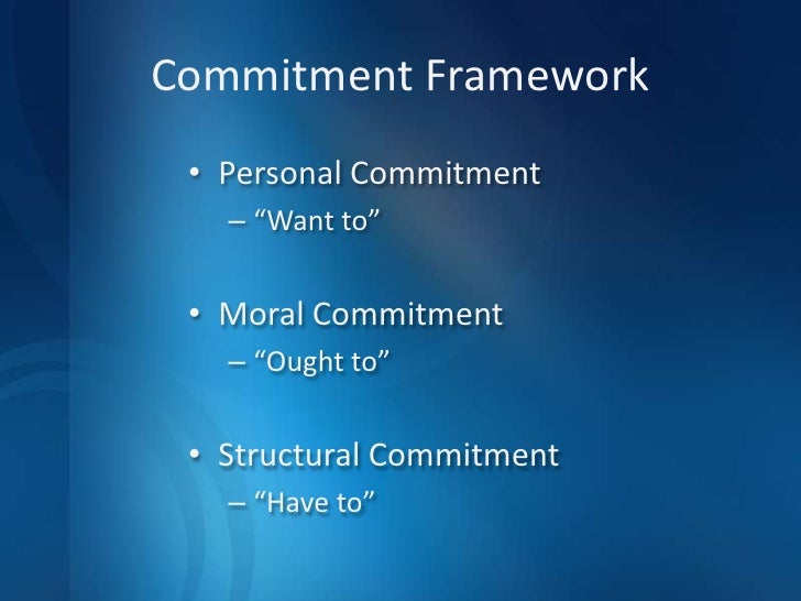 Two Commitment Levels As Indicative Of Marital Expectations | PPT