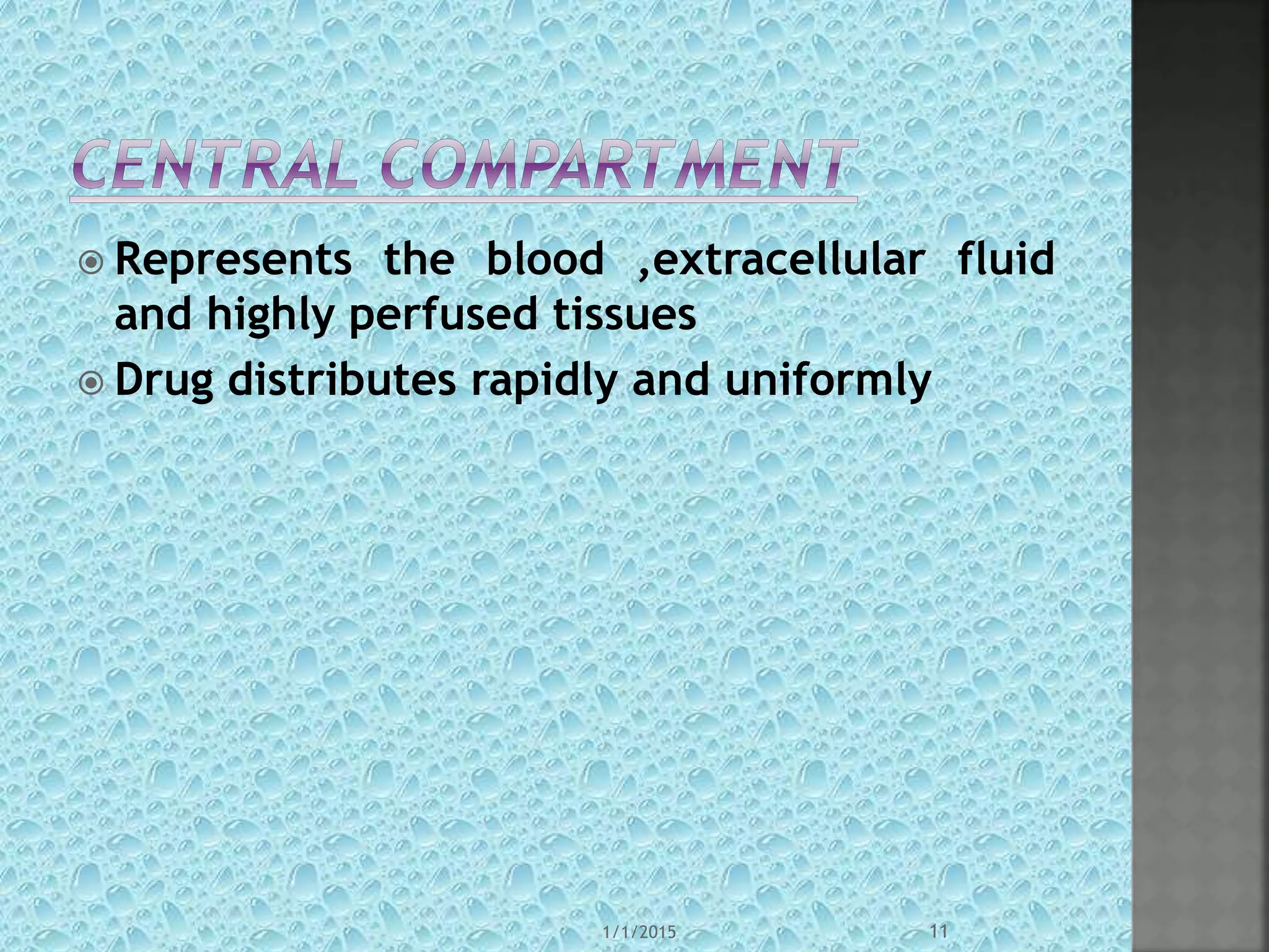 Two compartment model | PPTX