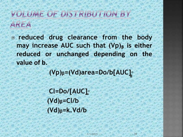 Two compartment model | PPTX