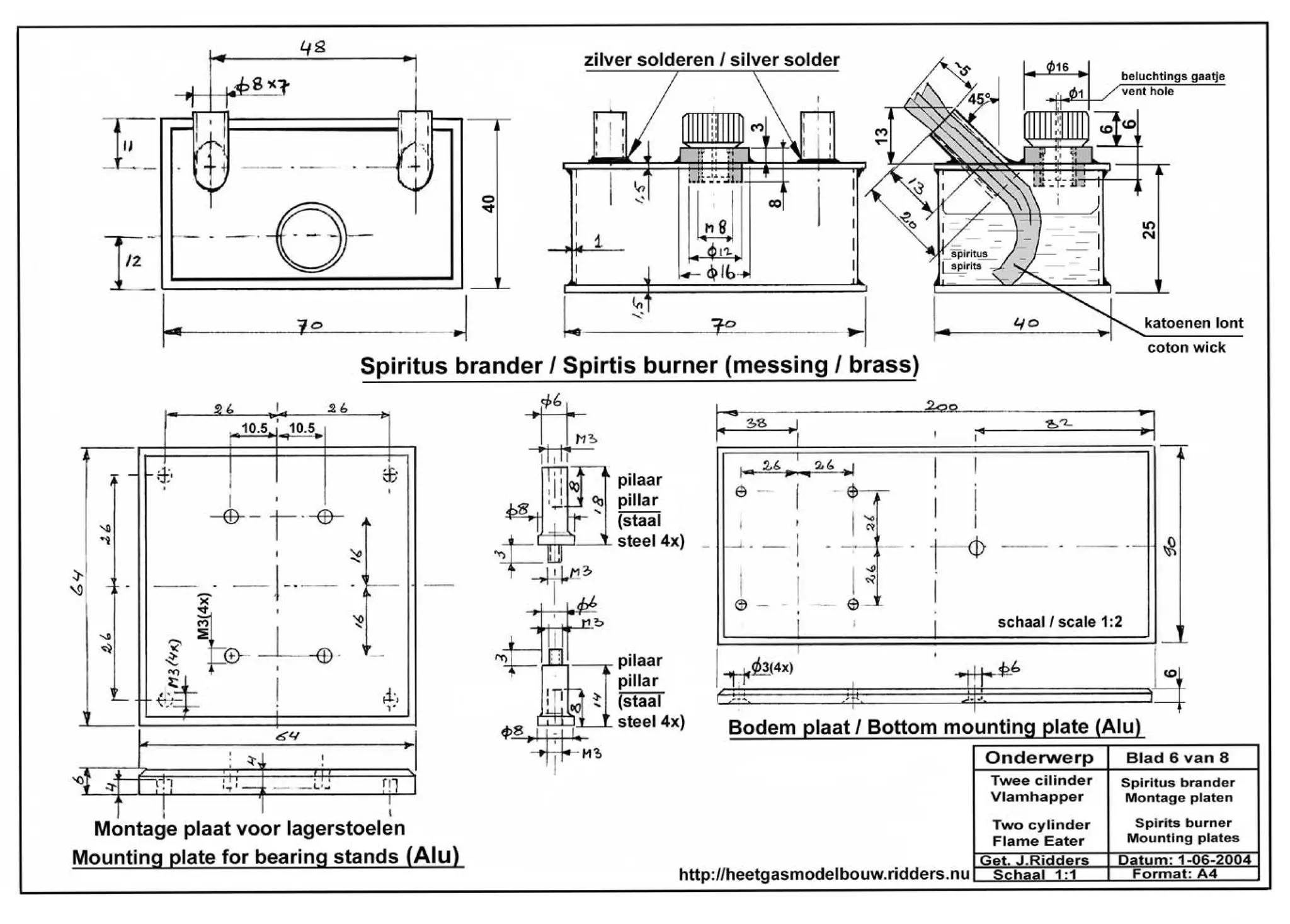 Two cylinder flame eater engine (2) | PDF