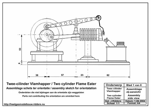 Two cylinder flame eater engine (2) | PDF