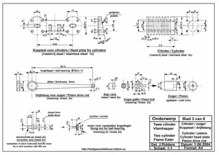 Two cylinder flame eater engine (2) | PDF
