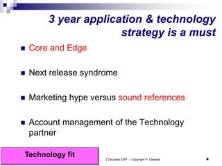 Two decades ERP by Patrick Dewilde | PDF | Business | Business and Finance