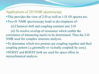 Two diametional (2 d) spectroscopy | PPTX
