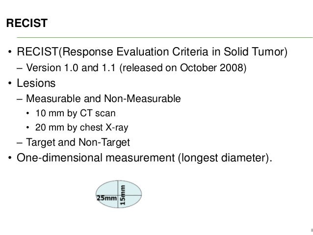 Two different use cases to obtain best response using recist 11 sdt…