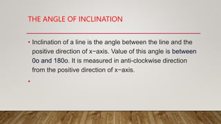 Two dimensional analytical geometry 11.pptx | Geography | Science