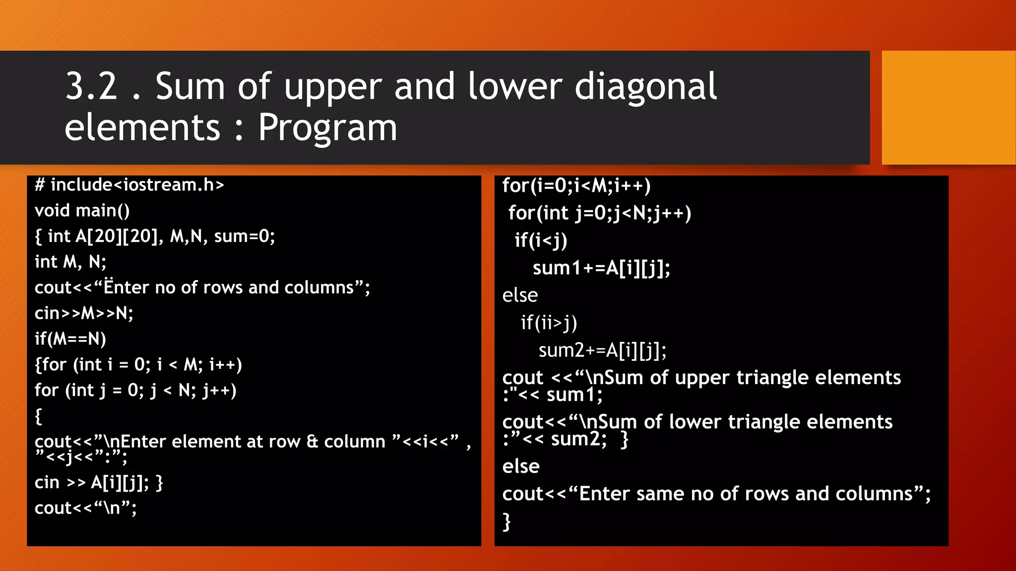 Two dimensional arrays | PPTX