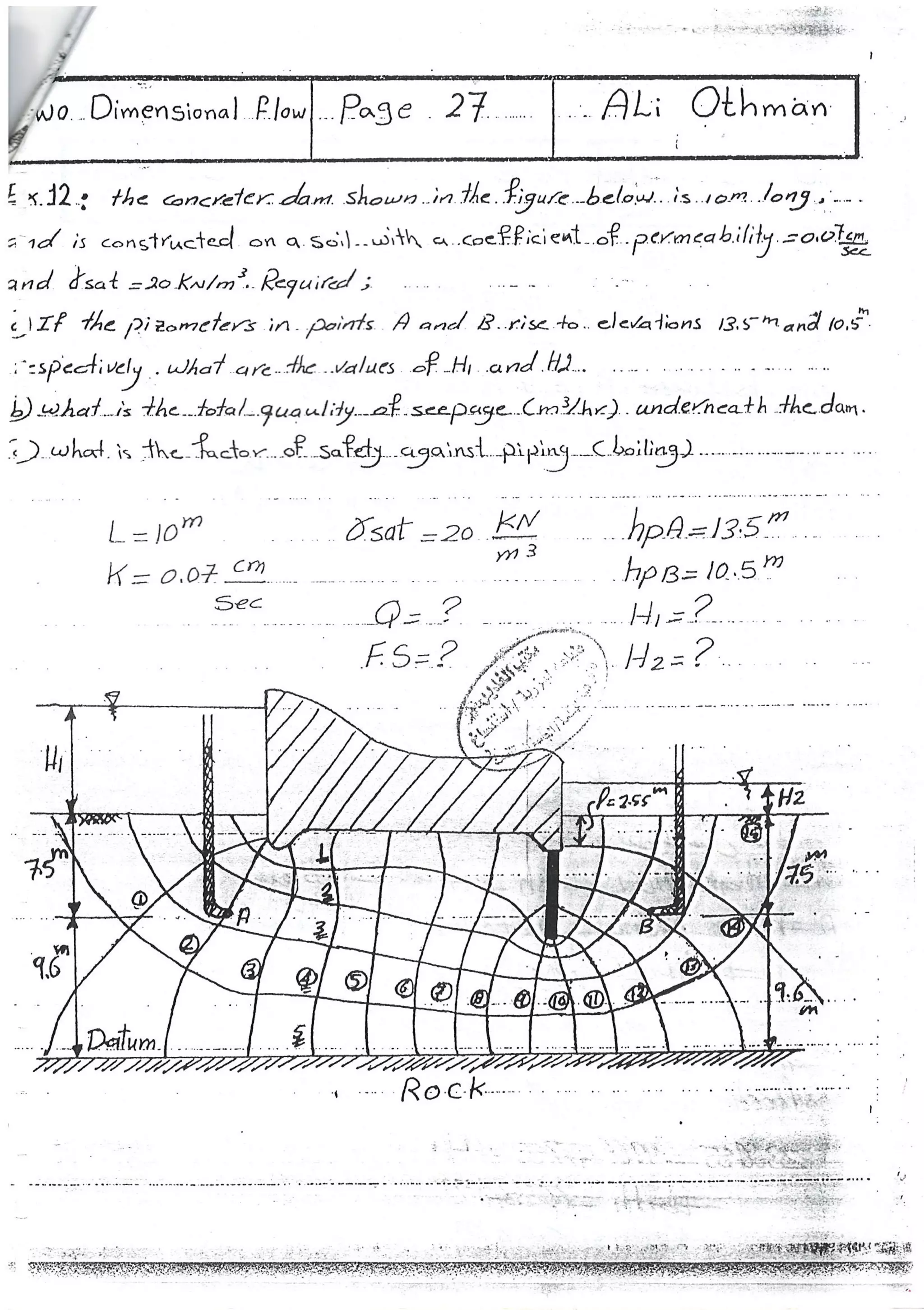 Two dimensional flow | PDF