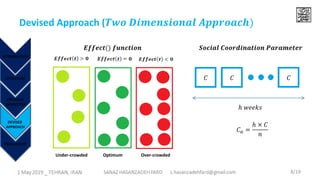 A two-dimensional self-coordination mechanism of agents in a minority game | PPT