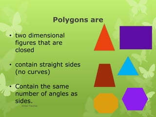 Two dimensional shapes power point | PPTX