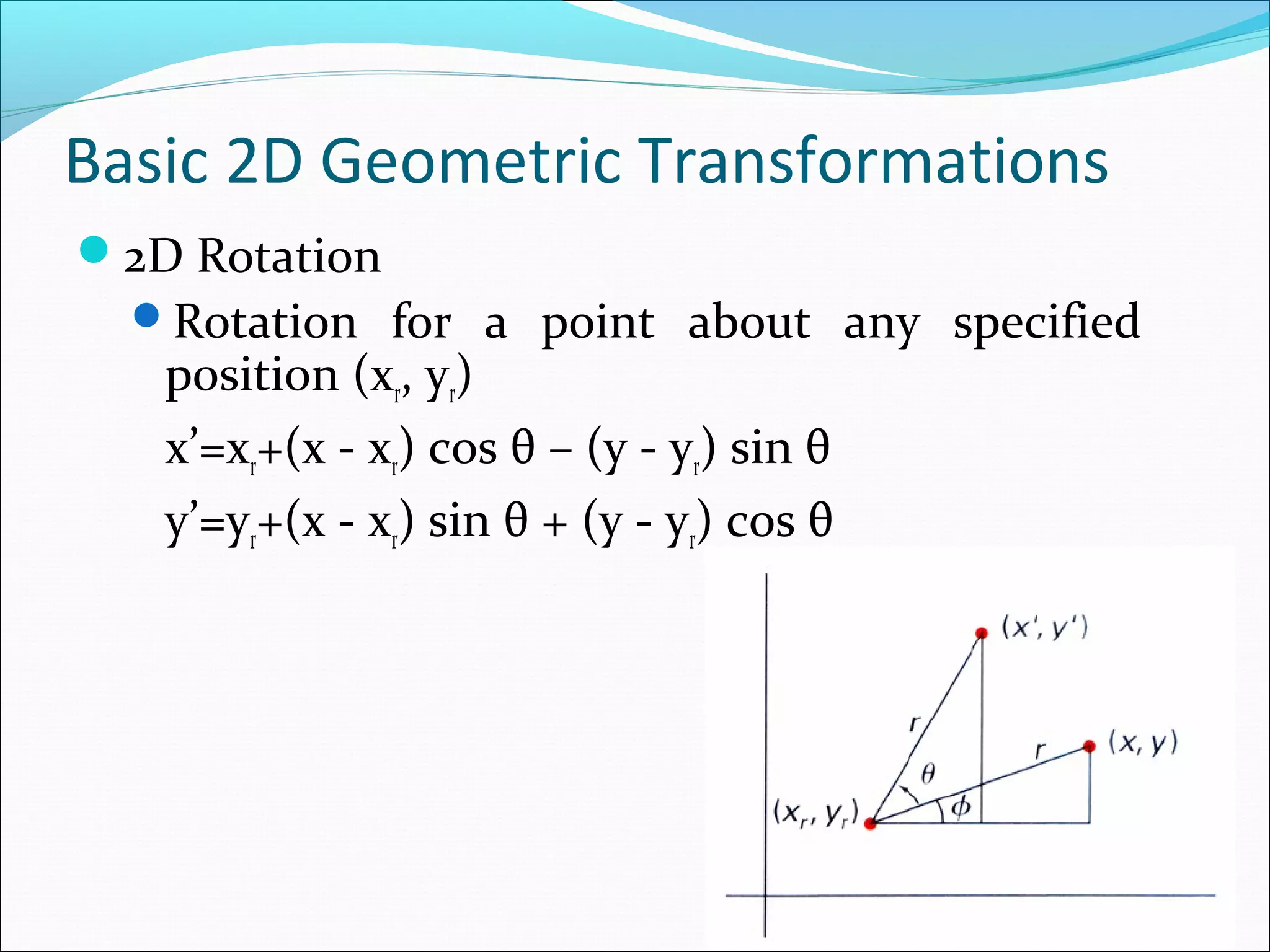 Two dimentional transform | PPT
