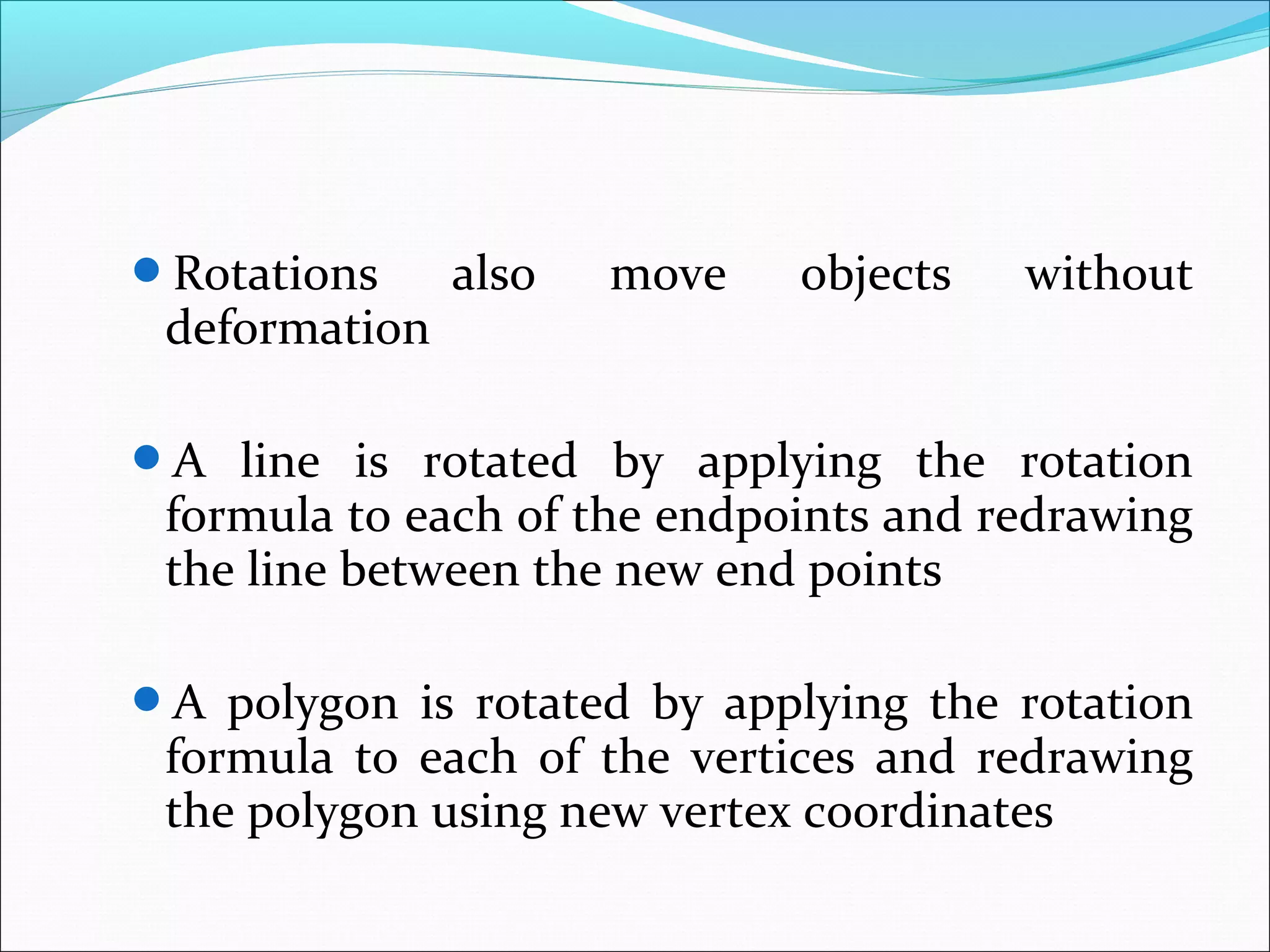 Two dimentional transform | PPT