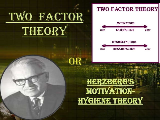 Two Factor Theory | PPTX