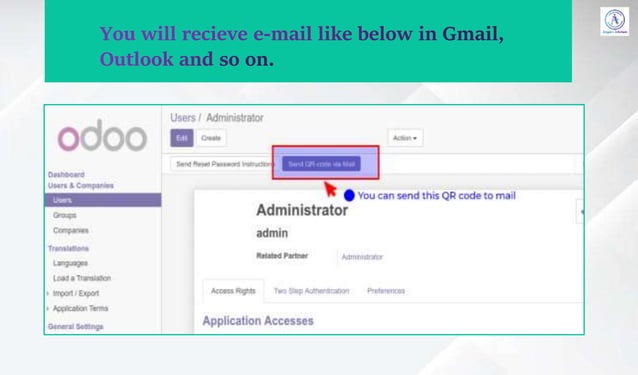 Two factor authentication,Google authenticator in odoo | PPTX