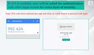 Two factor authentication,Google authenticator in odoo | PPT