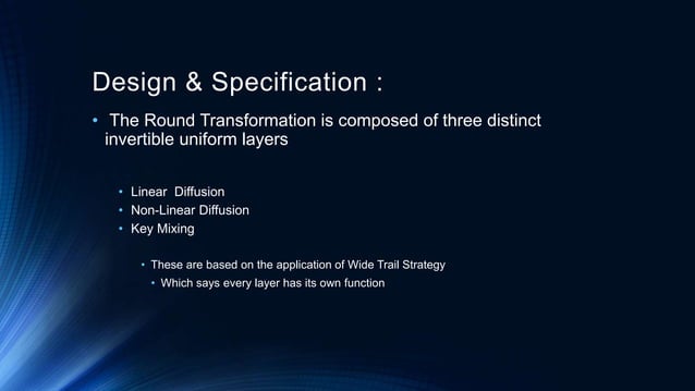 Two fish & Rijndael (AES) Encryption Algorithm | PPT