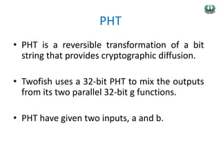 Two fish cipher | PPTX
